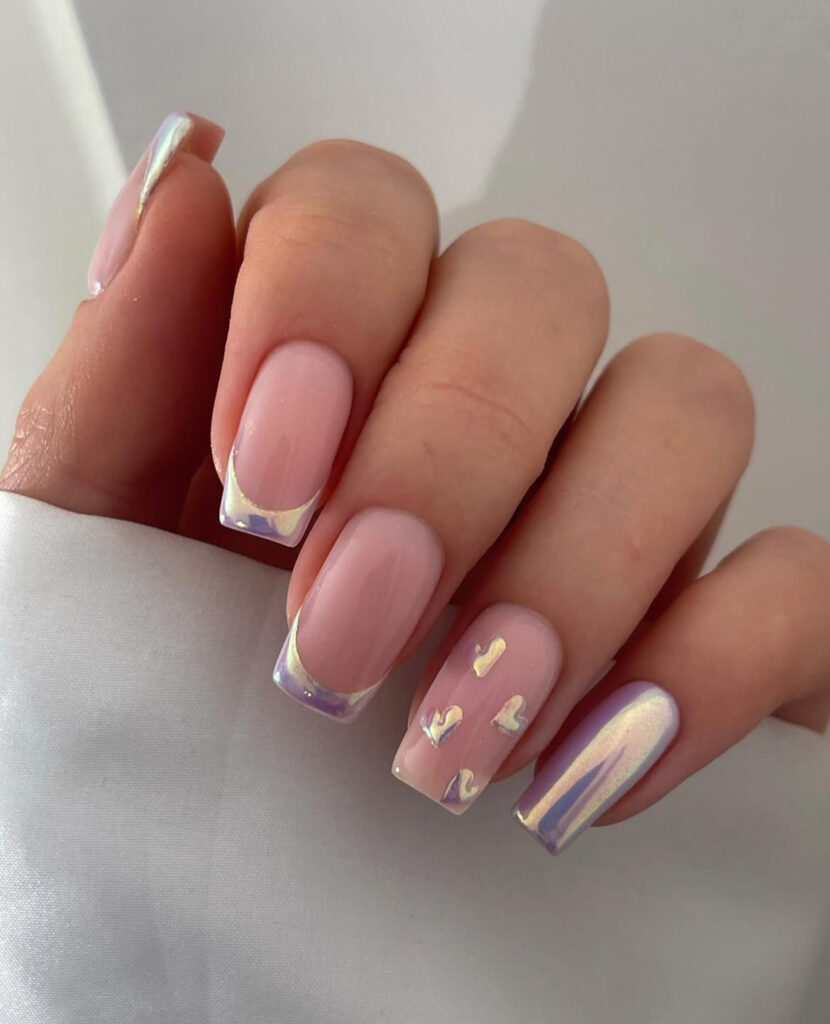 25 Square Valentines Day Nails for a Romantic Look - The Beauty May